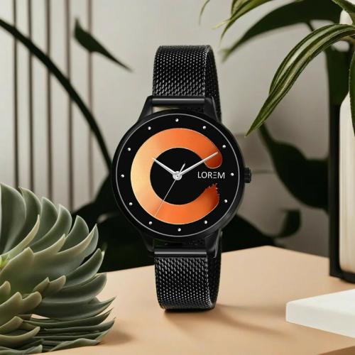 Buy LOREM Orange Stylish Dial Analog Watch For Women LR353 Online at ...
