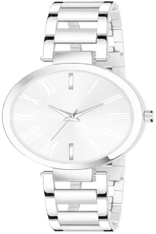 Buy MIVAAN Analog Silver Dial Silver Strap Watch for Women (BLUE TATEN ...