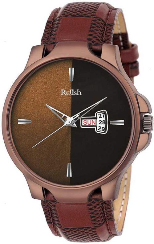 Buy RELISH Analog Brown Watch For Men RElishHybridwatches_24 Online at ...