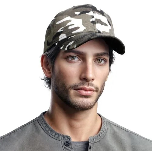 Buy VRITRAZ Stylish Military Commando Force Caps with Adjustable Strap For Men's, Boy's Baseball ...