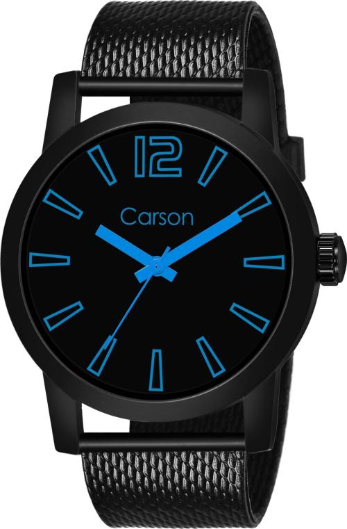 Buy Carson All Black Analog Watch - For Men and Boys- Cr-2001 Online at ...