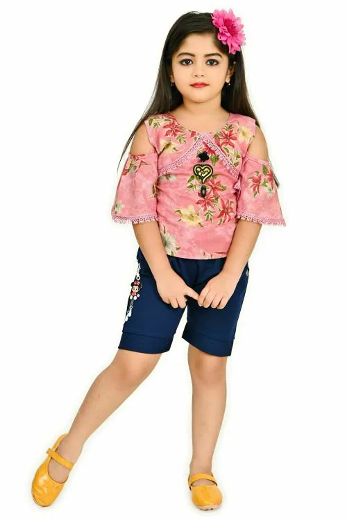 Buy MKC Modern Fancy Girls Top & Bottom Sets[GAIRI] Online at Best Prices in India - JioMart.