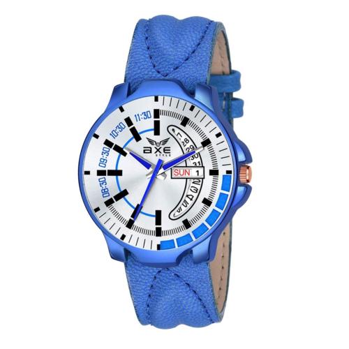 Buy Axe Style Analog White Dial Blue Strap Watch for Men (XDD-1013 ...