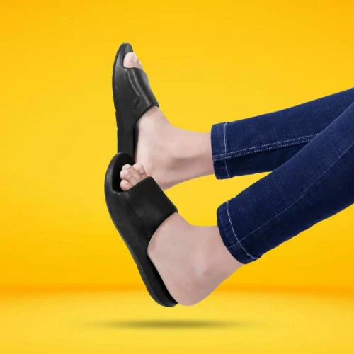 Buy Richale Comfortable Trending Black Slider For Men Online at Best ...