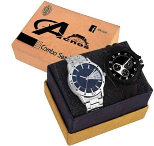 Buy Acnos Analog Multicolor Dial Multicolor Strap Watch For Men - (436 ...