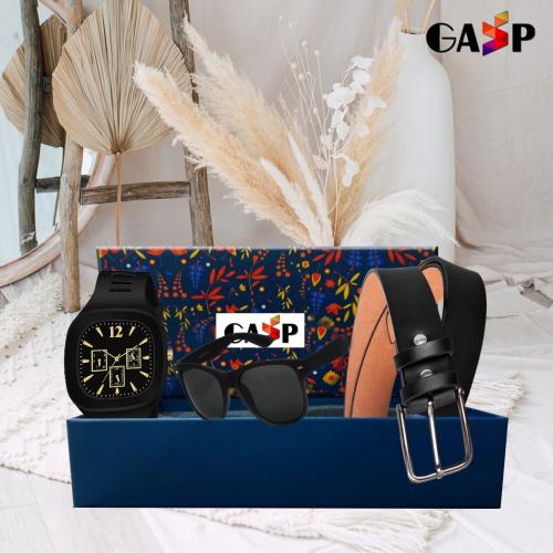 Buy GASP Gift Accessories Combo of Belt, Sunglass & Bracelet Online at ...
