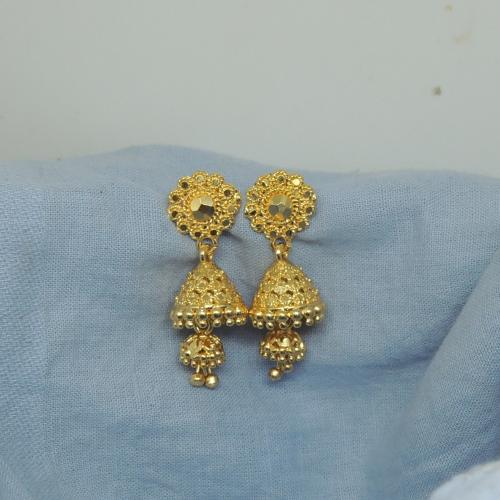 Buy arch fashion Traditional Gold Platted Jumkhi Earring ERG 1674 Online at Best Prices in India ...