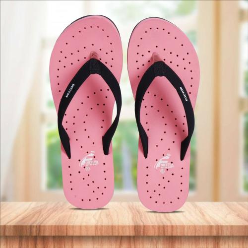 Buy Fortiva Doctor Light Weight Eva Peach Slipper For Women Online at ...