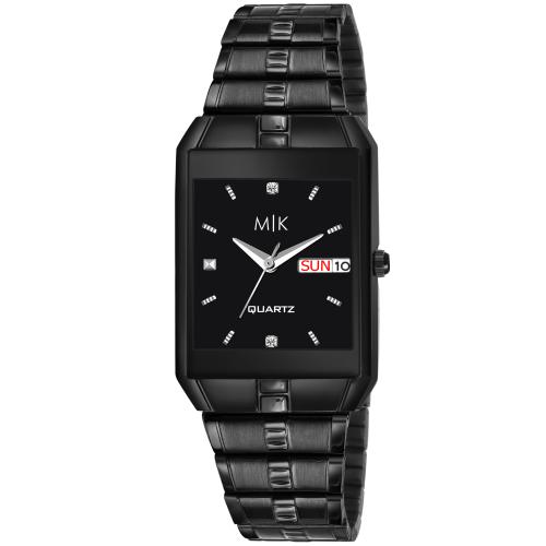 Buy MORRIS KLEIN MK-1049 Original Black Plated Day & Date Functioning ...