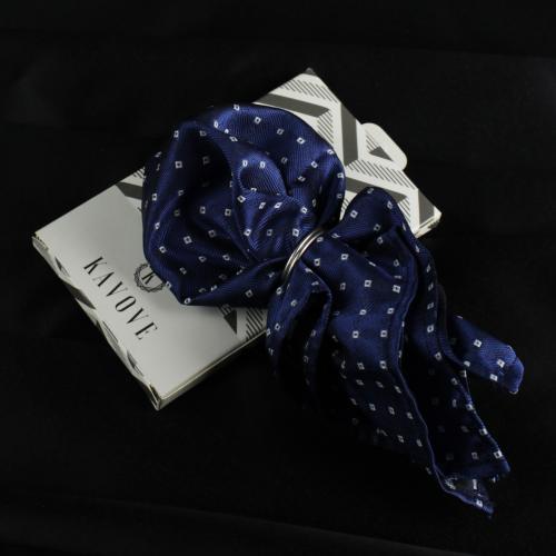 Buy Kavove Blue Checkered Pocket Square For Men Online at Best Prices ...