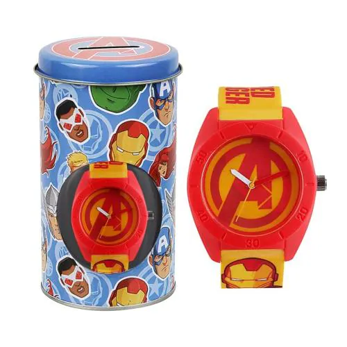 Buy COMICLYFE Marvel Analog Red and Yellow Dial and Strap Iron Man ...