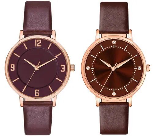 Buy Zabby Allen Red Leather Belt 394-514 Combo Analog Women Watch For ...