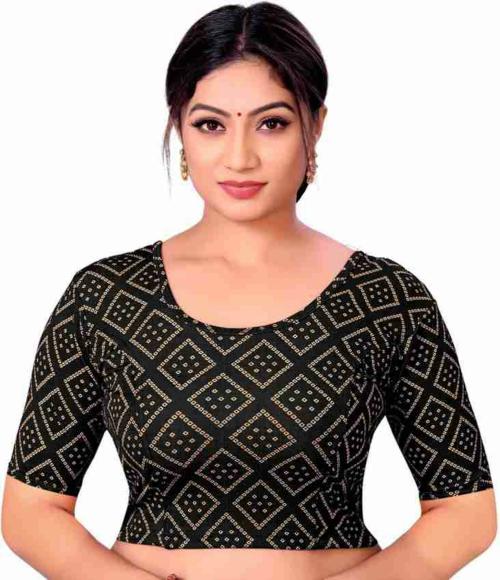 Buy ANAISHA CREATION STRECHABLE JAQUARD BLOUSE Online at Best Prices in ...