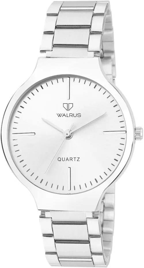 Buy Walrus Analog Silver Dial Silver Strap Watch For Women Online at ...