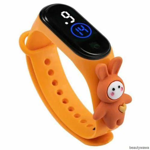 Buy MVS Cartoon LED Digital Display Bands For Small Kids Online at Best ...