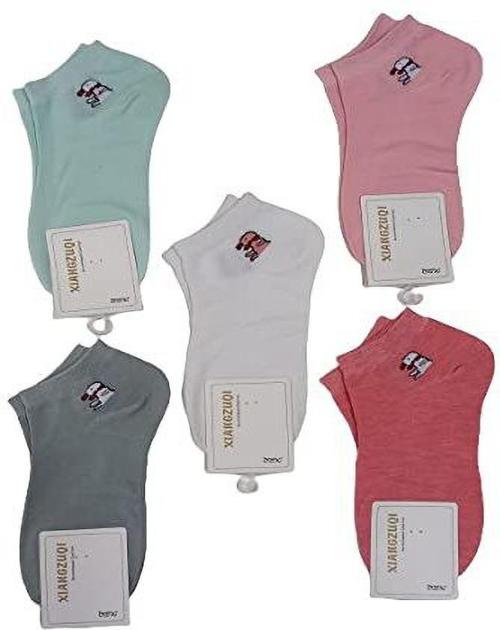 Buy KETKAR Girls Printed Low Cut (Pack of 5) Online at Best Prices in ...