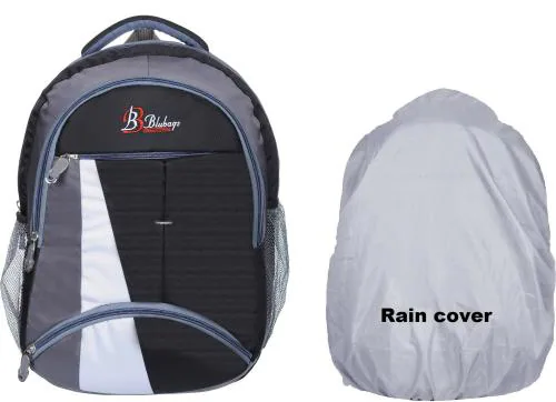 Buy Blubags Black Canvas Backpack, 36 L (Pack Of 2) Online at Best ...