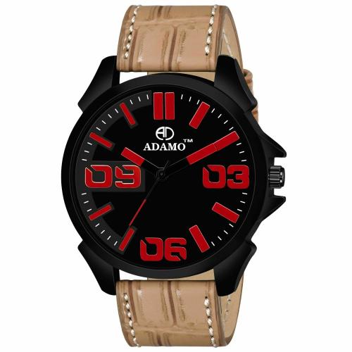Buy ADAMO Sports Red Dial Men's & Boy's Watch 853NEL12 Online at Best ...