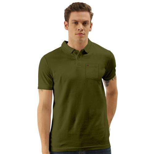 Tab91 Brand, Men's Polo Solid SAGE GREEN Tshirt For Men - JioMart