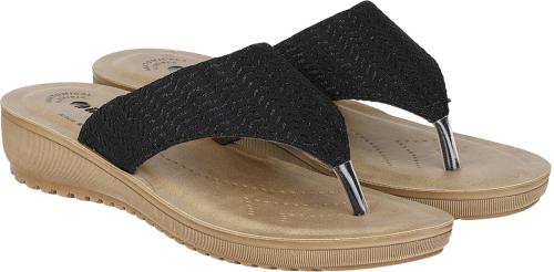 Buy Inblu Women Flats Sandal (Black) - UK 4 Online at Best Prices in ...