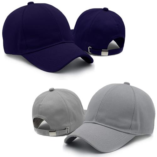 Buy Phirsein pack of 2 blue and grey adjustable cotton summer sports ...