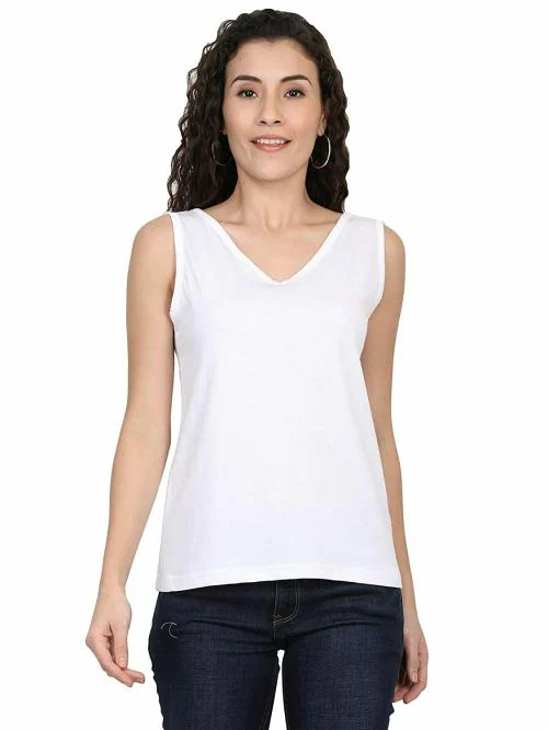 Buy ECOLINE Clothing Eco-Friendly Women's Cotton Dual V Neck/Round Neck ...
