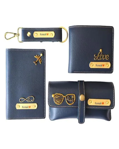 Buy The Bae Gift Personalized Men's Wallets with Name & Favorite Charm ...