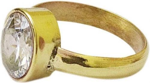 Buy Chopra Gems & Jewellery Gold Plated Brass Jarkan Ring (Men and ...