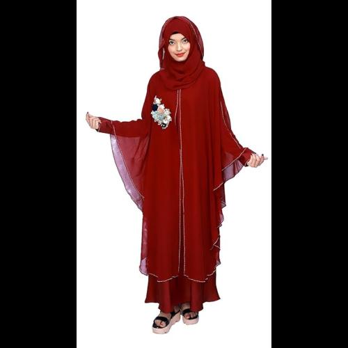 Buy KAINU WORLD Modestly Classy Abaya |Burqa With Hijab |Polyester ...
