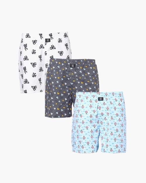Buy Urban Hug Men Boxers Pack of 3 Online at Best Prices in India ...