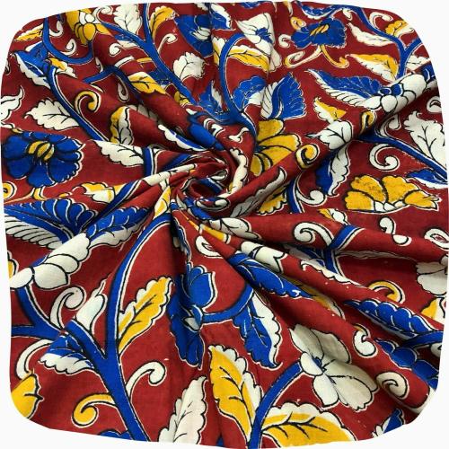 Buy Palash Women's Unstitched kalamkari Cotton Dress Material Chudithar ...