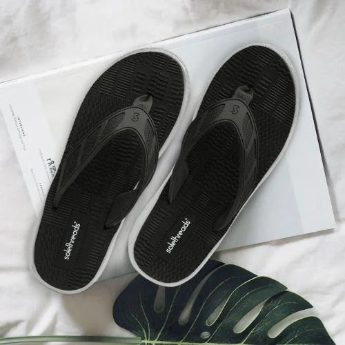 Buy SOLETHREADS | RACER Slides for Men | Stylish | Cushion | Lightweight | Flip Flops for Men ...