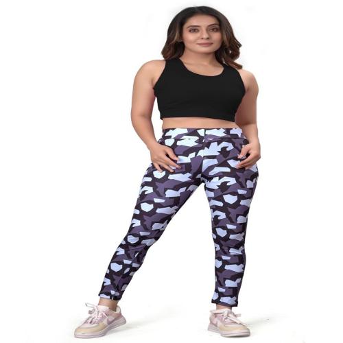 Buy Vrushi's Fashion Presents New Womens Design Leggings (Blue) Size ...