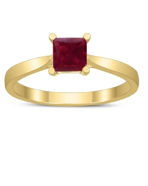 Buy Ceylonmine Natural Ruby manik Ring Online at Best Prices in India ...