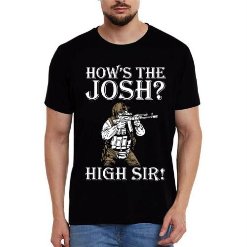 Buy The Cool Vibe Store Unisex 100 Percent Cotton Hows Josh Tshirt ...