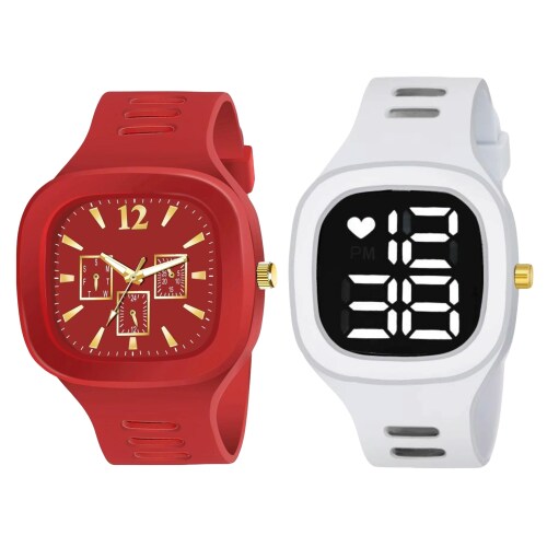 Buy KIMY digital LED & Analog Combo watches with a traditional style ...