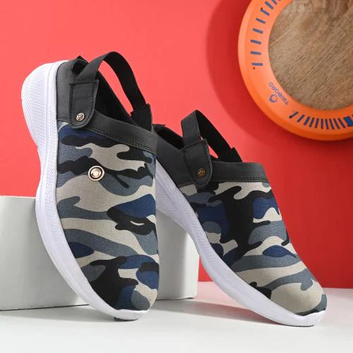 Buy Arics Mesh Back open casual Clogs/Loafers for Men (Blue) Online at ...