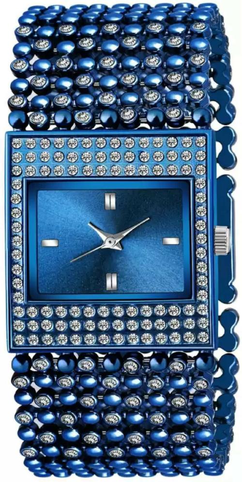 Buy Selloria Analog Dial Blue Band Blue Watch For Women And Girls ...