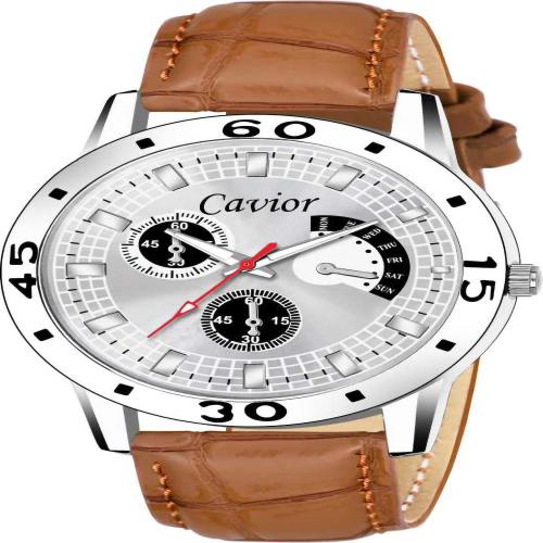 Buy Cavior Men's Analog Watch- Cav_Ms 50 Fres Size Online at Best ...