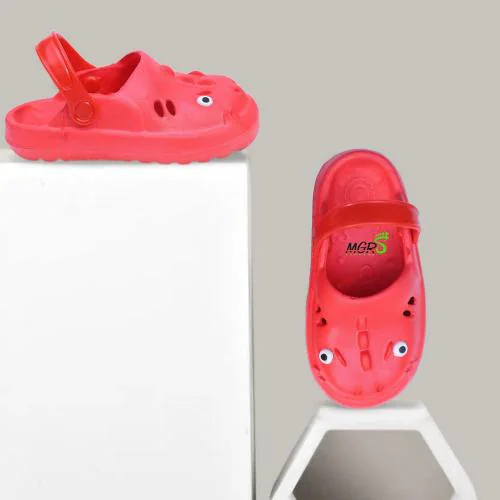Buy MGRS Boys and Girls Sling Back Clogs (Red) size 11C Online at Best ...