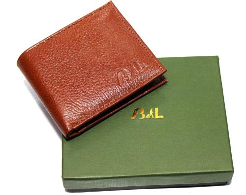 Buy Abil Men Brown Genuine Leather 5-Card Slots Wallet Online at Best ...