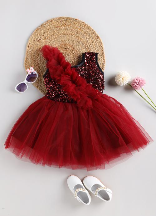 Buy SmartRAHO Baby Girls Midi/Knee Length Casual Dress Online at Best ...