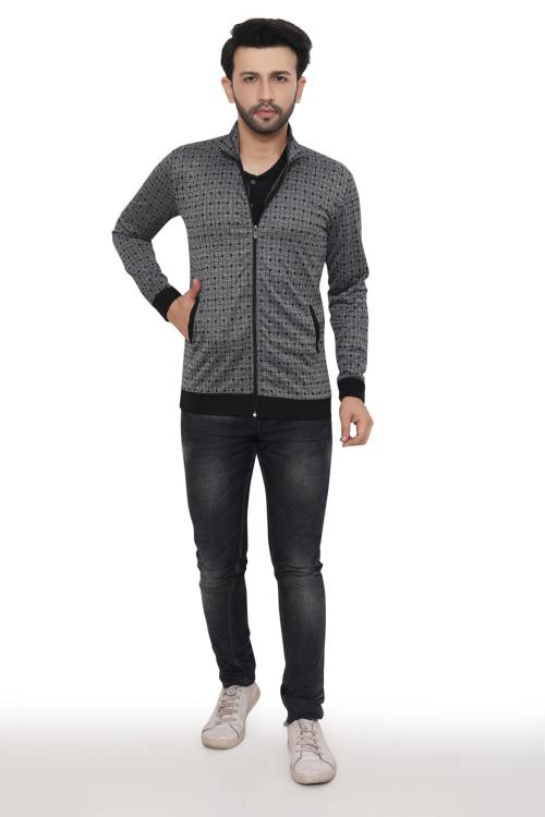 Buy CLOTHINK HUB Men's Regular Fit Full Sleeve Solid Casual Wear Double ...