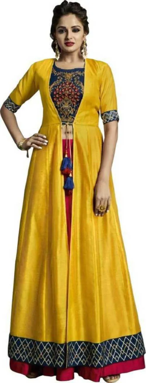 Buy Neelamfab Women Multicolor Jacket, Blouse And Palazzo Set - M ...