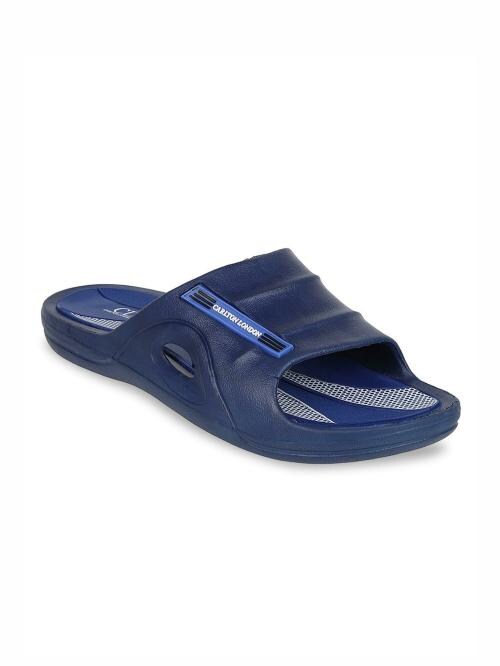 Buy Carlton London Navy Sliders for Men Online at Best Prices in India ...