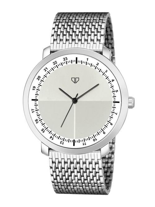 Buy Walrus Men Silver-Toned Analogue Watch WWTM-SLEEK-II-070707 Online ...
