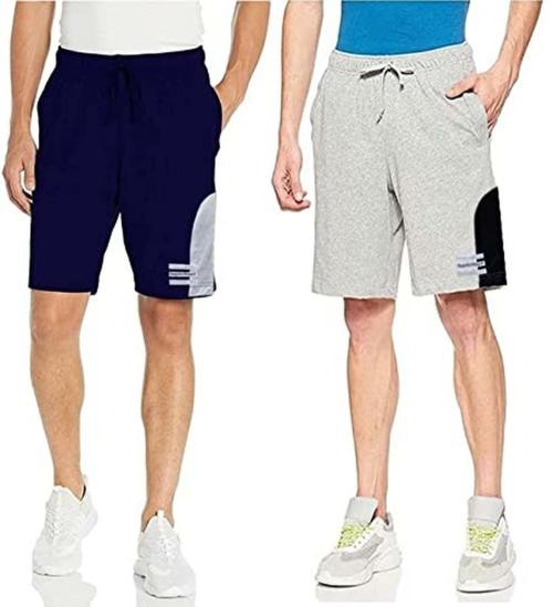 Buy Regalia Procot Men's Cotton Shorts Knee Length Lounge Shorts ...