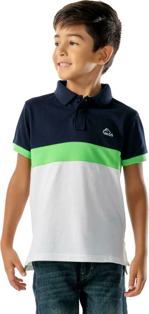 Buy Cherry Crumble by Nitt Hyman Boys Multicolor Striped Polycotton T ...