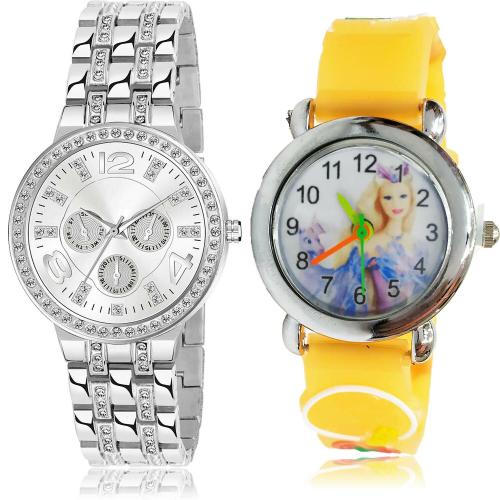 Buy NEUTRON Multi-color Analog Watch Combo For Girls and Women - G629 ...