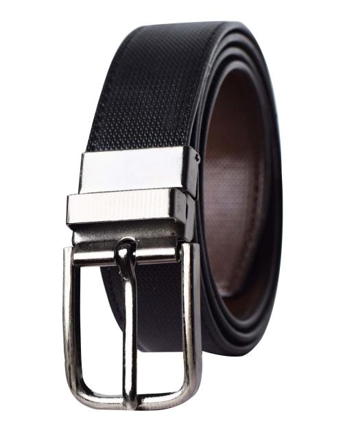 Buy Harcos Reversible Pu-Leather Formal Belt For Men (Color-Black/Brown ...